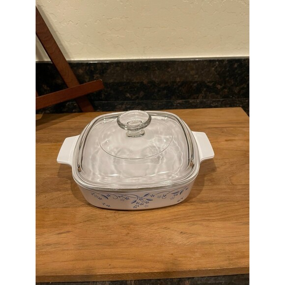 Corningware | Kitchen | Corning Ab Provincial Blue 1 Quart With Lid ...